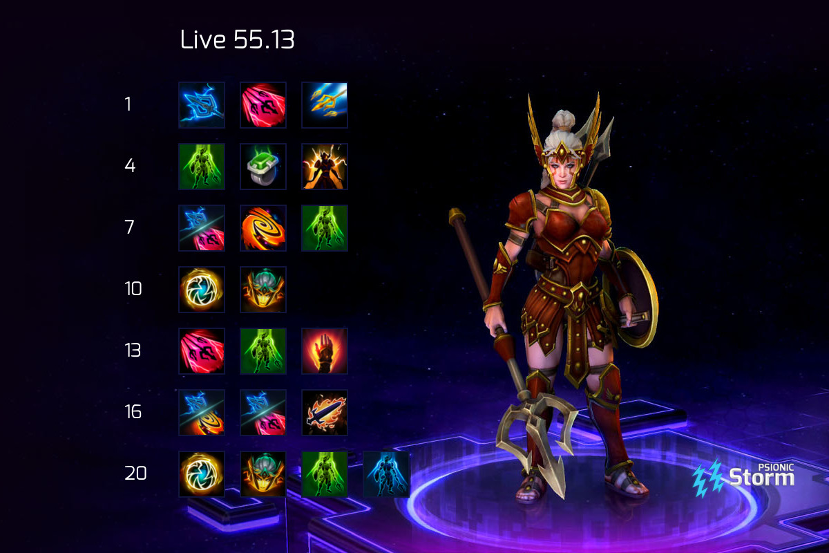 Cassia Ironside Cassia | Build on Psionic Storm - Heroes of the Storm