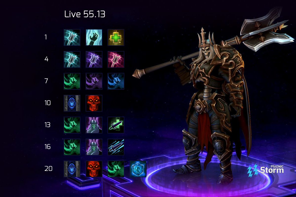 Leoric Leoric - W Build | Build on Psionic Storm - Heroes of the Storm