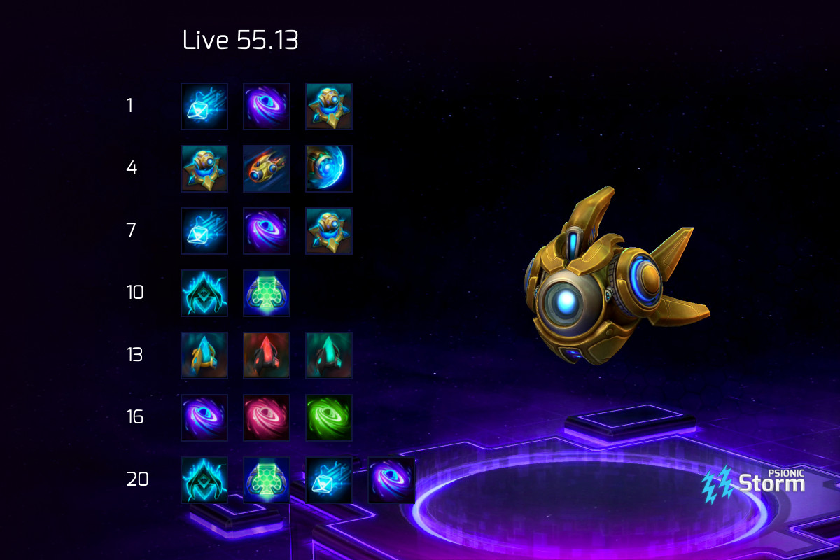 Probius A Probius OTP's Build Guide. By: Profaned/Wheatley | Build on Psionic Storm - Heroes of ...