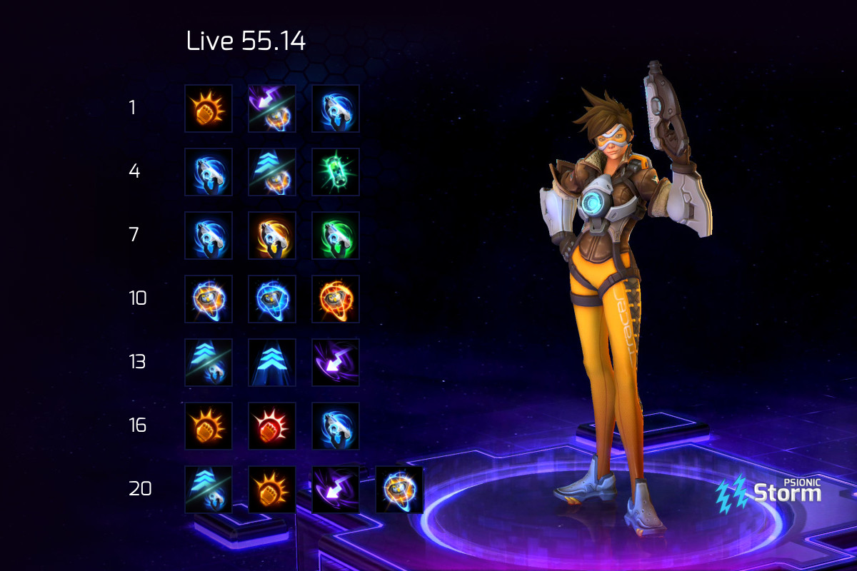 Tracer Tracer partch | Build on Psionic Storm - Heroes of the Storm