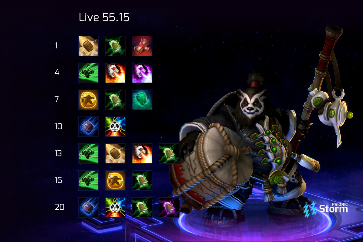 Chen Meta Chen | Build on Psionic Storm - Heroes of the Storm