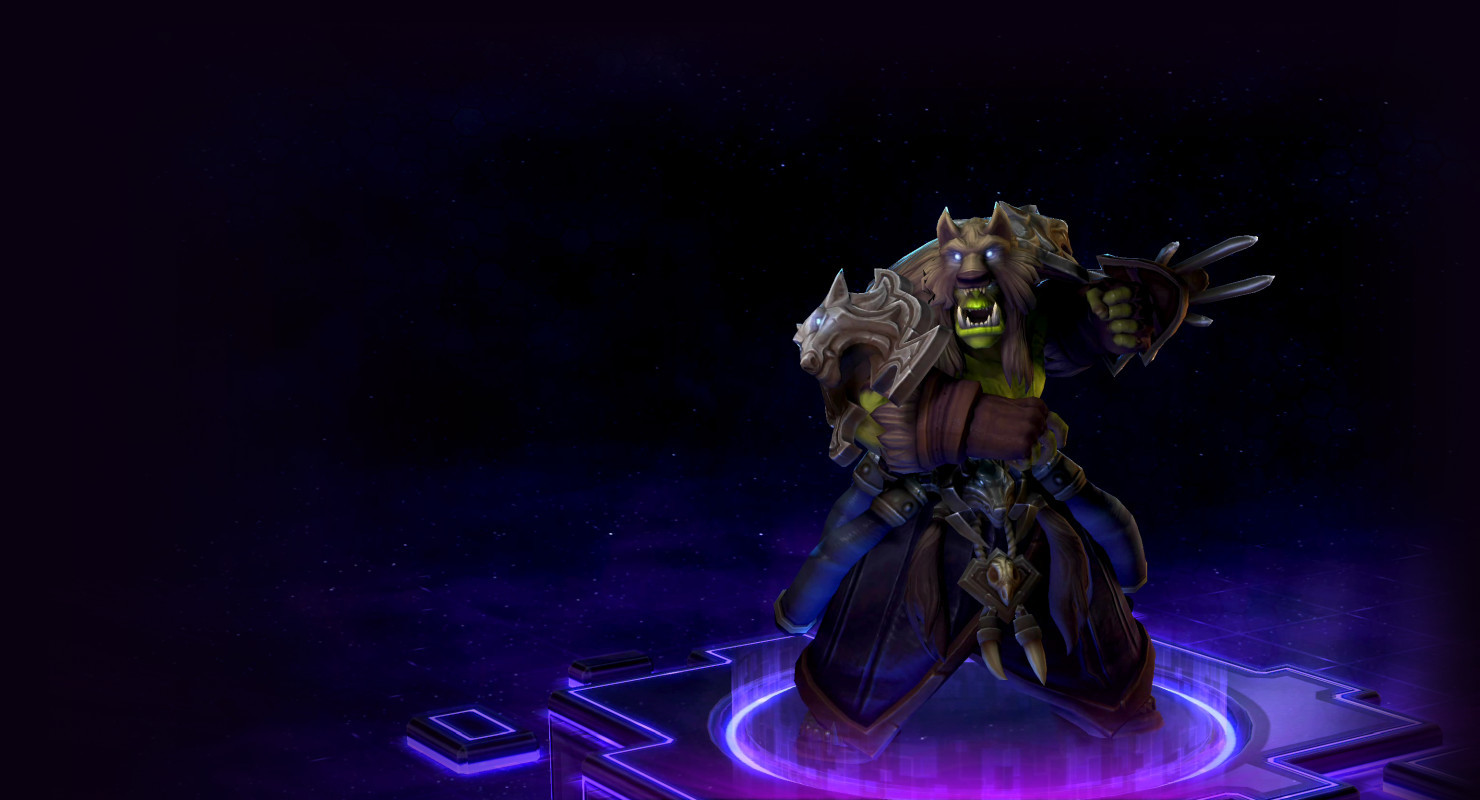 Rehgar - Shaman of the Earthen Ring | Psionic Storm - Heroes of the Storm