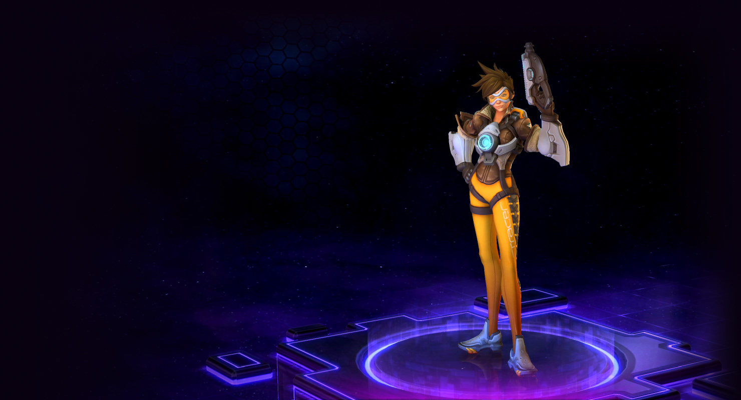 Tracer - Agente de Overwatch | Psionic Storm - Heroes of the Storm